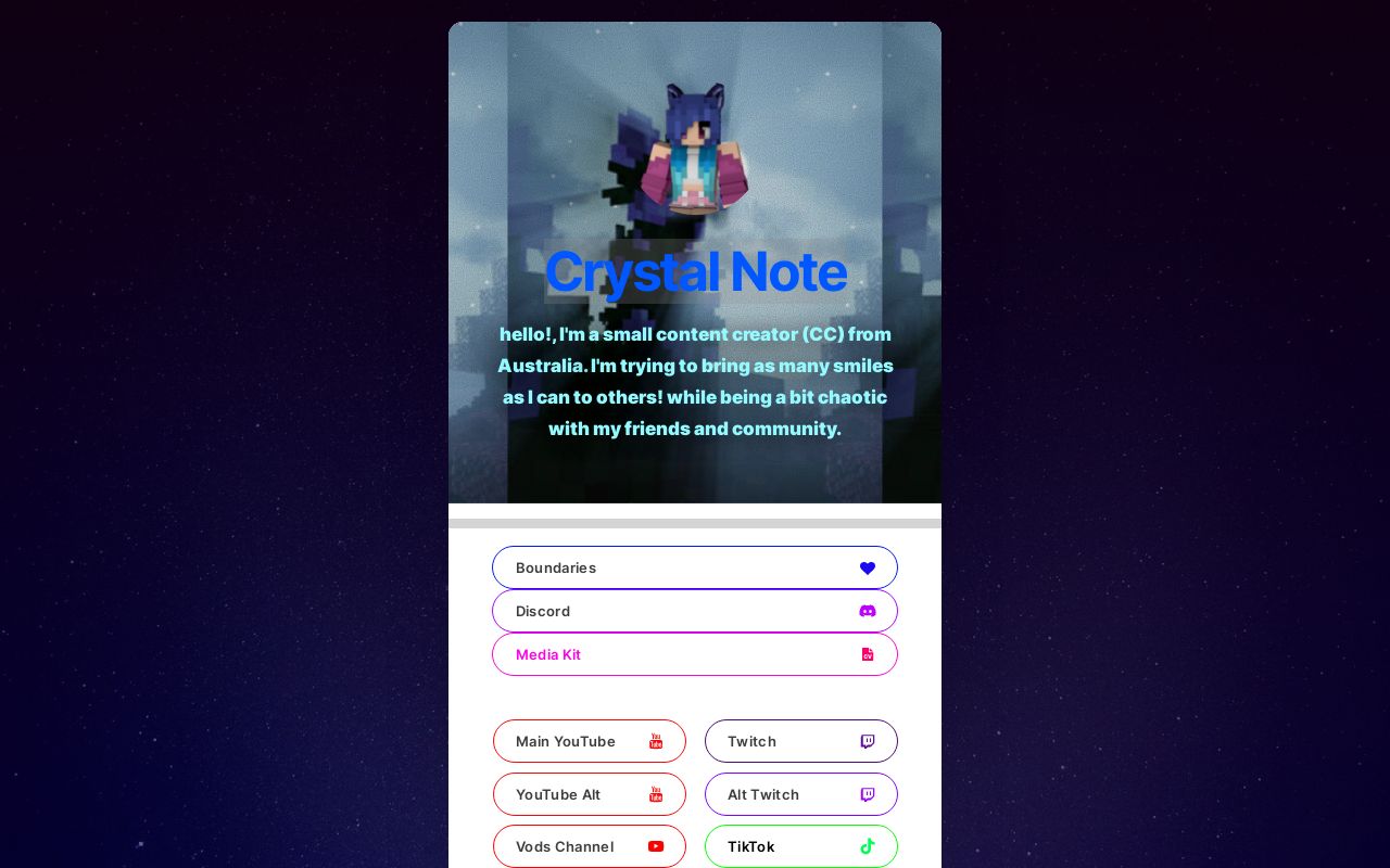Crystal Note